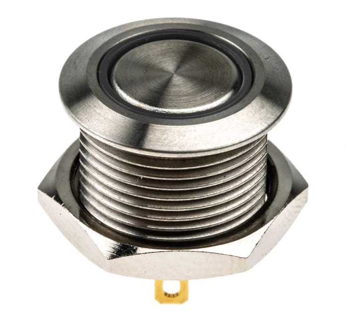 RS PRO | RS PRO Illuminated Push Button Switch, Momentary, Panel Mount ...
