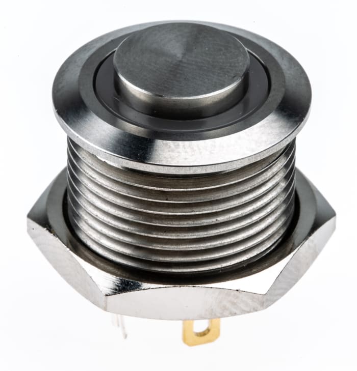 RS PRO | RS PRO MPB16 Series Illuminated Push Button Switch, Momentary ...