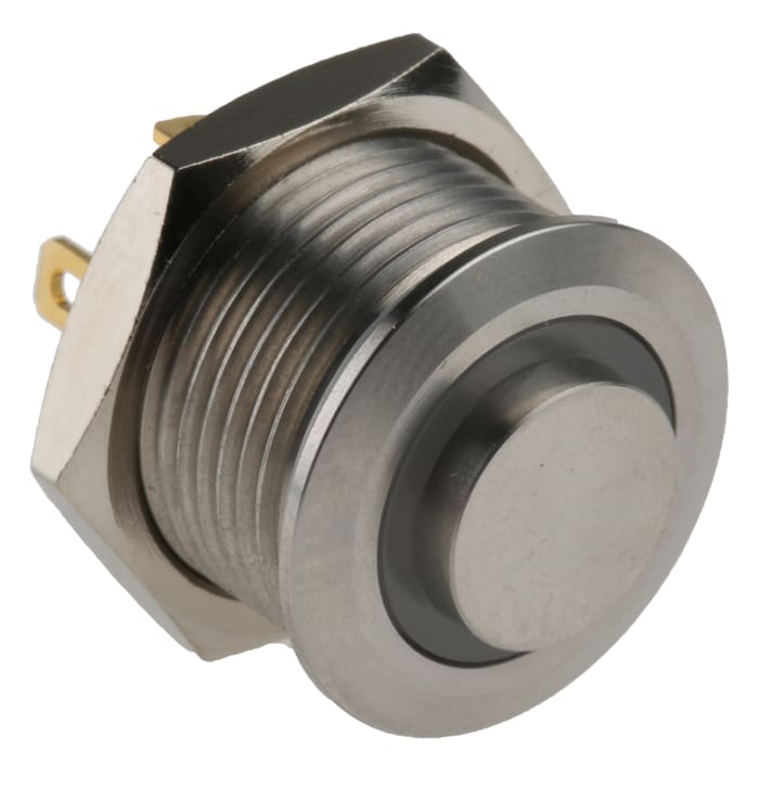 RS PRO | RS PRO Illuminated Push Button Switch, Momentary, Panel Mount ...