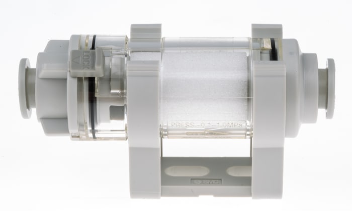 ZFC75-B SMC | SMC Vacuum Filter - ZFC Series, 5μm, 8 Dia. mm Port ...