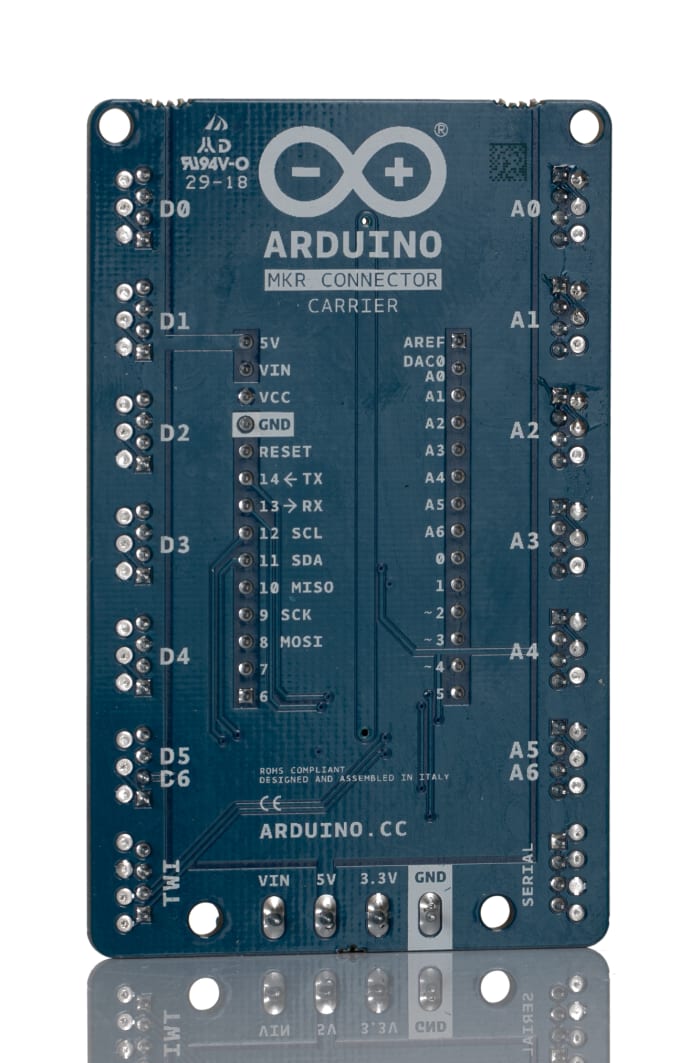 ASX00007 Arduino | Arduino, Arduino MKR Konnektör Taşıyıcı Arduino Shield | 176-3646 | RS