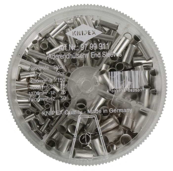 97 99 911 Knipex | Knipex Bootlace Ferrule Crimp Assortment Kit Crimp ...