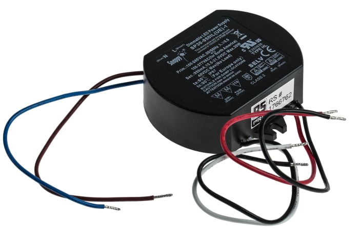 RS PRO | RS PRO LED Driver, 21 → 42.5V Output, 30W Output, 950mA Output, Constant Current ...