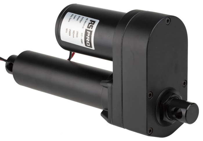 RS PRO | RS PRO Micro Linear Actuator, 102mm, 24V dc, 2500N, 67.1mm/s ...