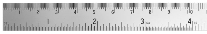 182-309 Mitutoyo | Mitutoyo 1m Steel Imperial, Metric Ruler, With UKAS ...