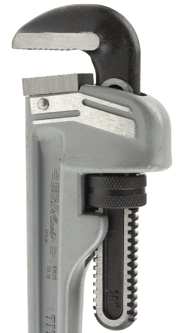 61025 Ega-Master | Ega-Master Pipe Wrench, 457.2 mm Overall, 50.08mm ...