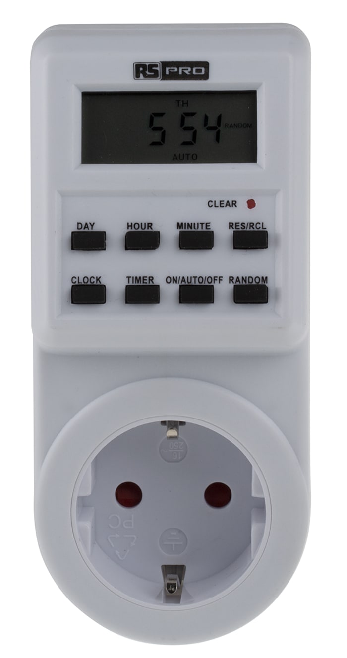 RS PRO | RS PRO Digital Plug In Timer | 178-5371 | RS