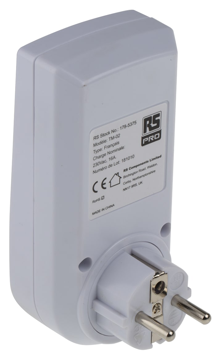 RS PRO | RS PRO Digital Plug In Timer | 178-5375 | RS