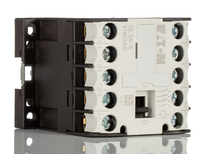051788 DILEM-10(400V50HZ,440V60HZ) Eaton | Contactor Eaton de 3 polos ...