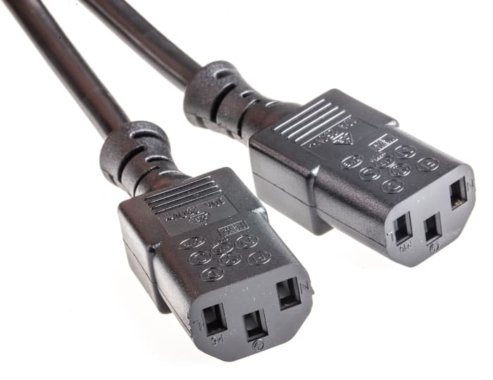 RS PRO | RS PRO IEC C13 x 2 Socket to Type G UK Plug Power Cord, 2.5m ... RS PRO | RS PRO IEC C13 x 2 Socket to Type G UK Plug Power Cord, 2.5m ...