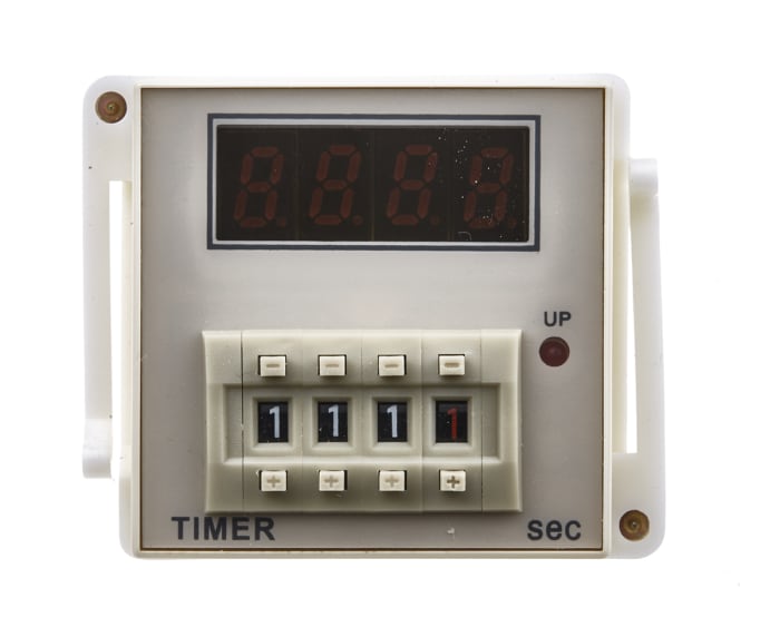 RS PRO | RS PRO Plug In Timer Relay, 100 → 240V ac, 8-Contact, 999.9s ...