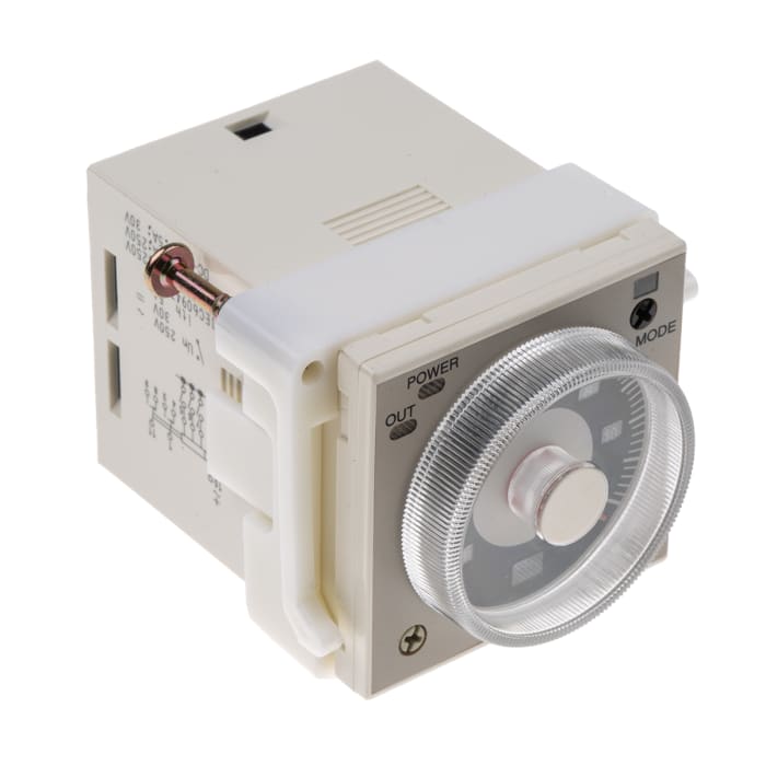 RS PRO | RS PRO Panel Mount Timer Relay, 12 → 48 V dc, 24 → 48V ac, 2 ...