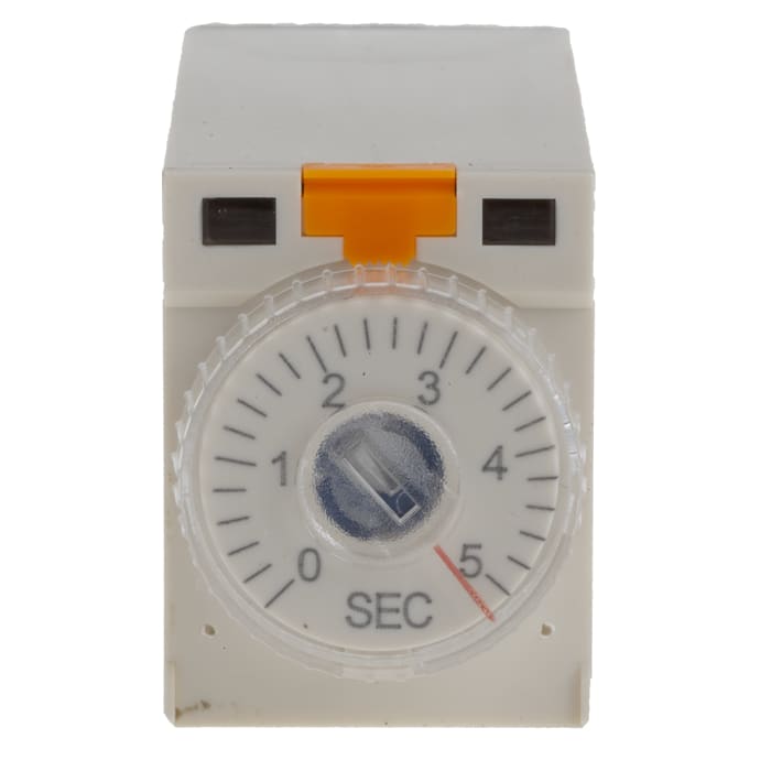 RS PRO | RS PRO Plug In Timer Relay, 110V ac, 4-Contact, 0.2 → 5s, 1 ...