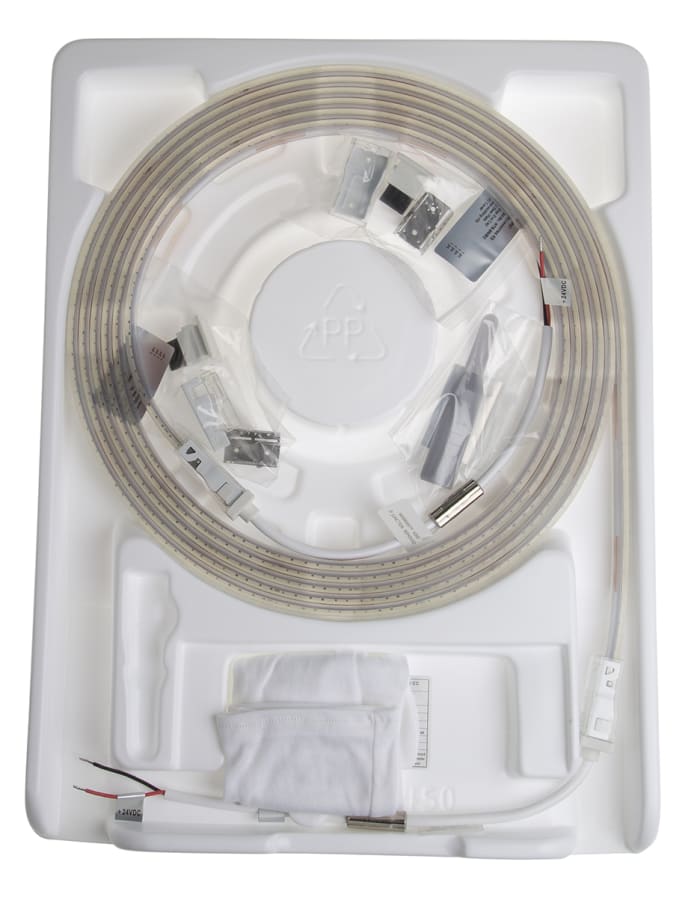 NTS-IP67-5700K-5M-KIT PowerLED | PowerLED 24V dc White LED Strip Light ...
