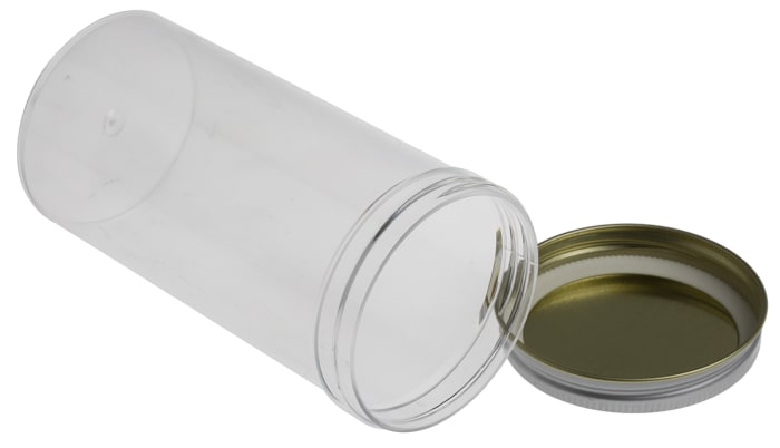 RS PRO | RS PRO 250ml PS Wide Neck Storage Bottle | 179-3687 | RS