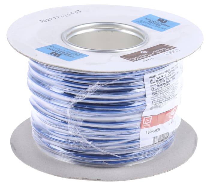 RS PRO | RS PRO Blue 2.5 mm² Tri-rated Cable, 50/0.25 mm, 100m | 180 ...