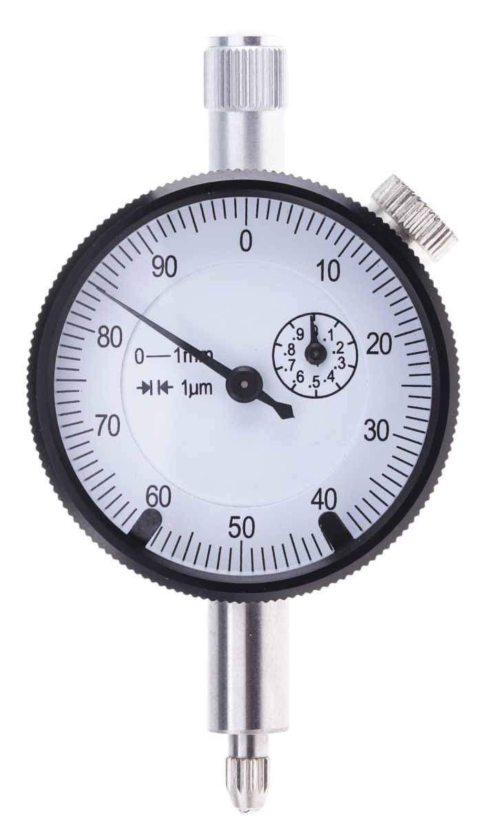 RS PRO | RS PROMetric Dial Indicator, 0 → 1 mm Measurement Range, 0.001 ...