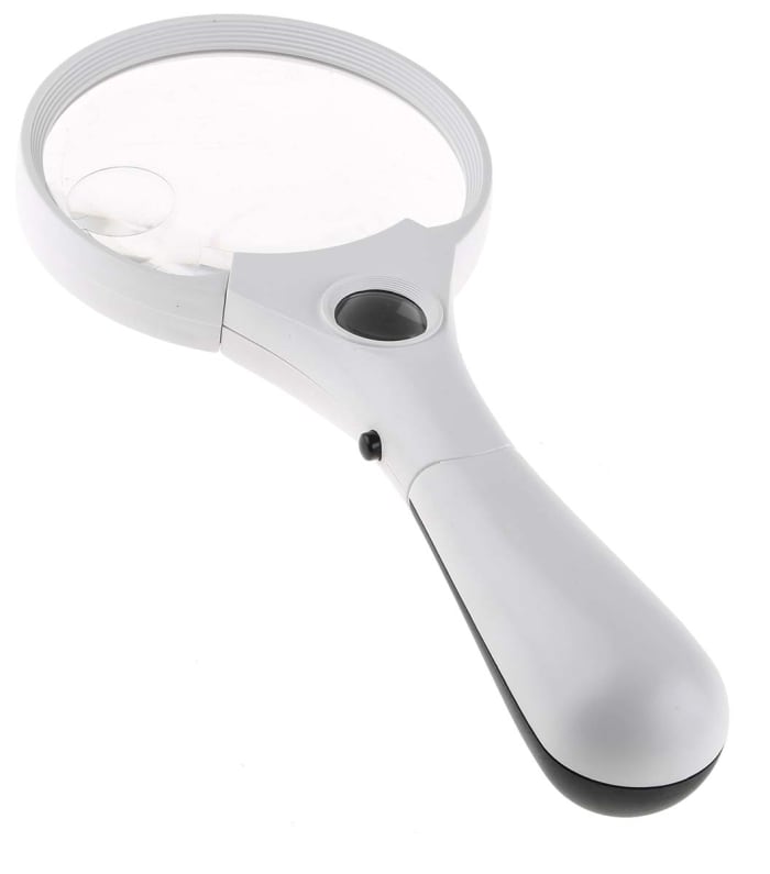 RS PRO | RS PRO Illuminated Magnifier, 2X x Magnification, 19mm ...