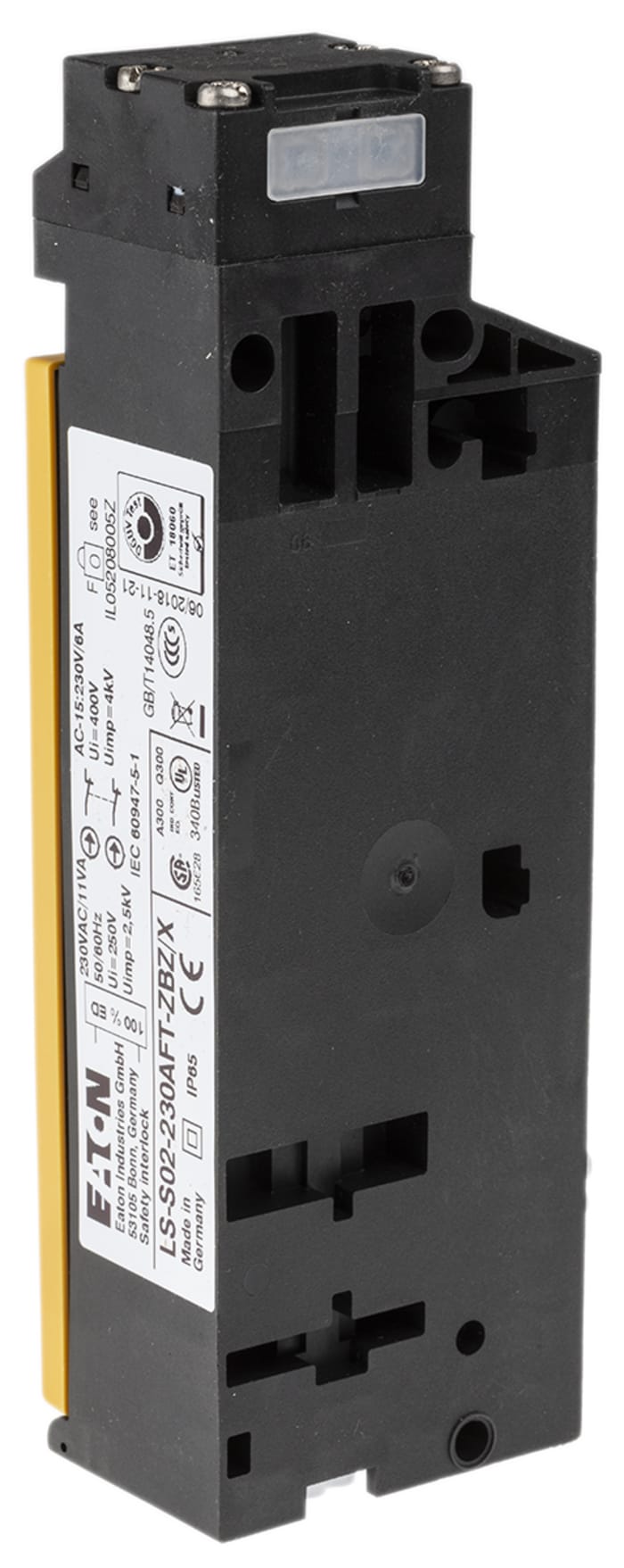 106821 LS-S02-230AFT-ZBZ/X Eaton | Eaton Safety Interlock Switch, 2NC ...