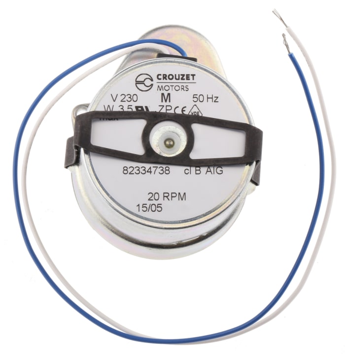 82334738 Crouzet | Crouzet Clockwise Synchronous Geared AC Geared Motor ...