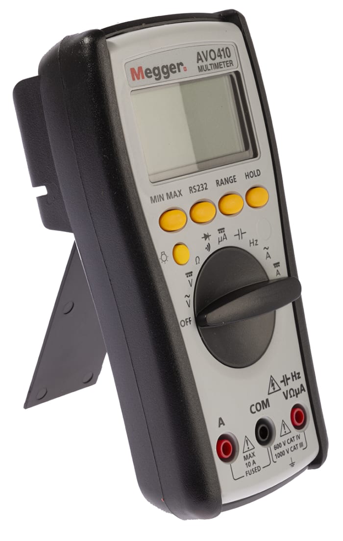 1001-613 Megger | Megger AVO410 Handheld Digital Multimeter, True RMS ...