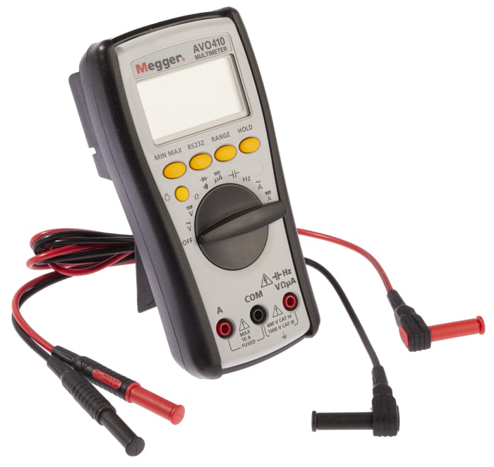 1001-613 Megger | Megger AVO410 Handheld Digital Multimeter, True RMS ...