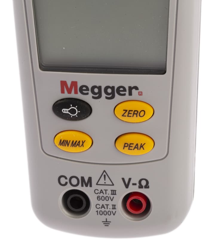 1000-305 Megger | Megger DCM340 Clamp Meter, 600A dc, Max Current 600A ...