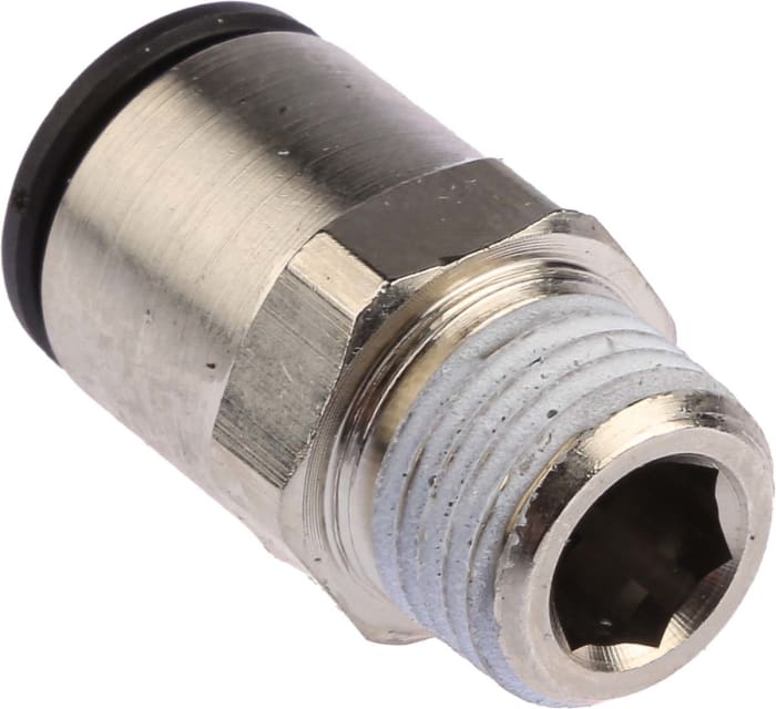 3175 10 13 Legris | Legris LF3000 Series Straight Threaded Adaptor, R 1 ...