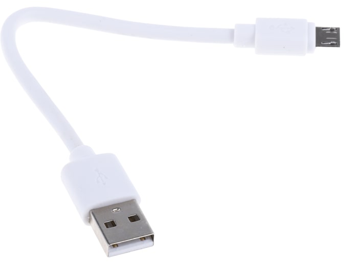RS PRO | RS PRO USB 2.0, Male USB A to Male Micro USB B, 150mm | 182 ...