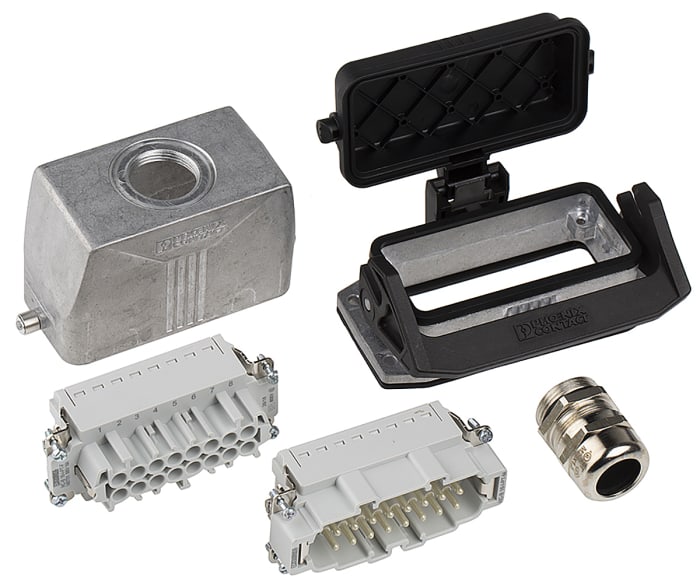 1416348 Phoenix Contact | HC-STA Serisi Connector Set, Dişi, Erkek, 16 ...