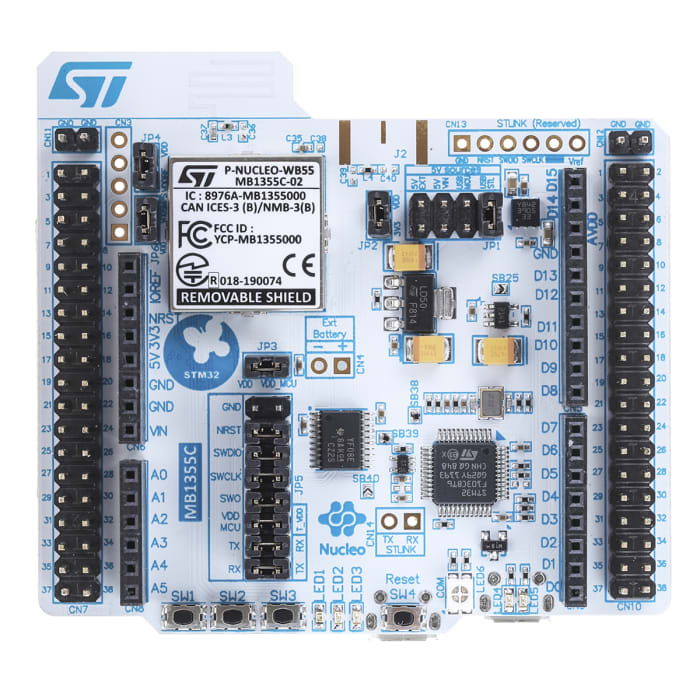 P-NUCLEO-WB55 STMicroelectronics | STMicroelectronics, USB Type-C and Power Delivery Nucleo Pack ...