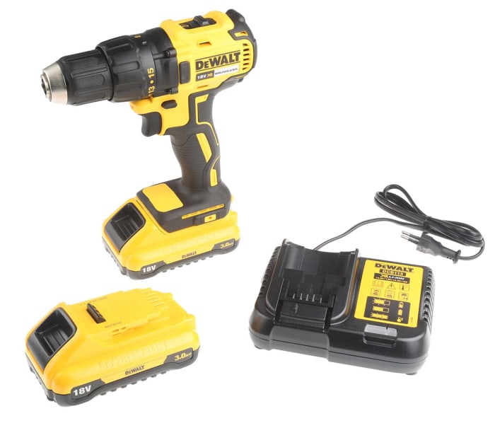 DCD777L2T-QW DeWALT | DeWALT 18V Cordless Drill Driver Li-Ion, Euro ...