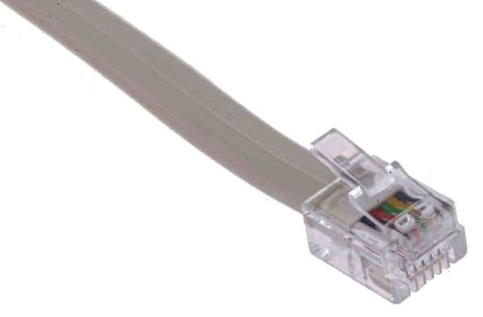 RS PRO | RS PRO Single-Port RJ11 Female, RJ11 Male Extender, Cat3 | 186 ...