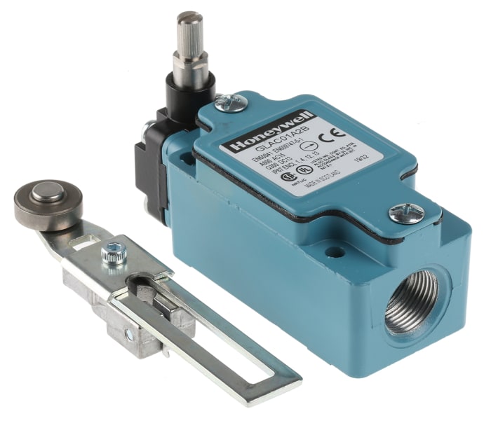 GLAC01A2B Honeywell | Honeywell GLA Series Adjustable Roller Lever Limit Switch, NO/NC, IP67 ...