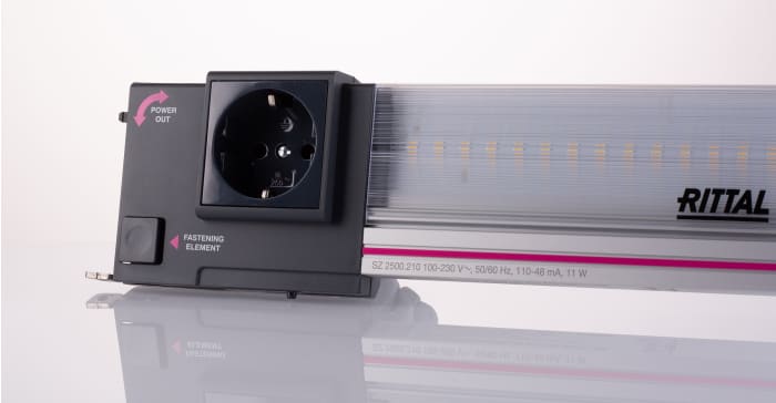 2500210 Rittal | Rittal SZ Series LED Cabinet Light, 240 V ac, 437 mm ...