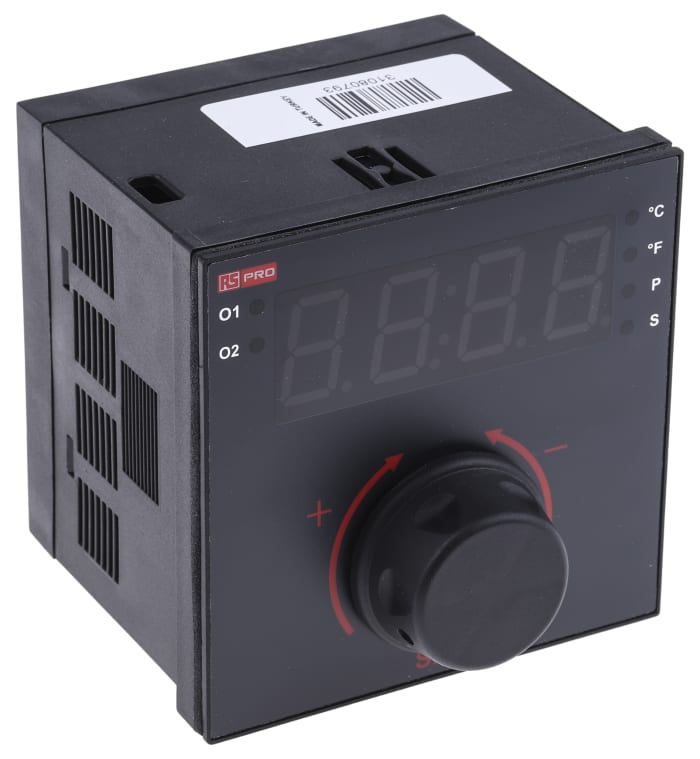 RS PRO | RS PRO PID Temperature Controller, 96 x 96mm 1 Input, 2 Output ...
