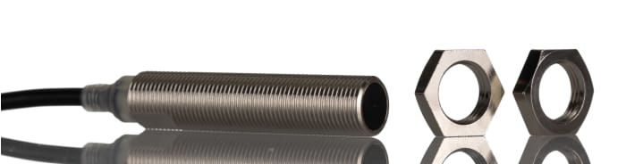 E2E-X4B1TL12 2M Omron | Omron Inductive Threaded Barrel Proximity Sensor, M12, 4 mm Detection ...