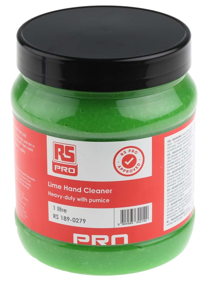 RS PRO | RS PRO Lime Heavy-Duty Hand Cleaner with Pumice - 1 L Tub ...