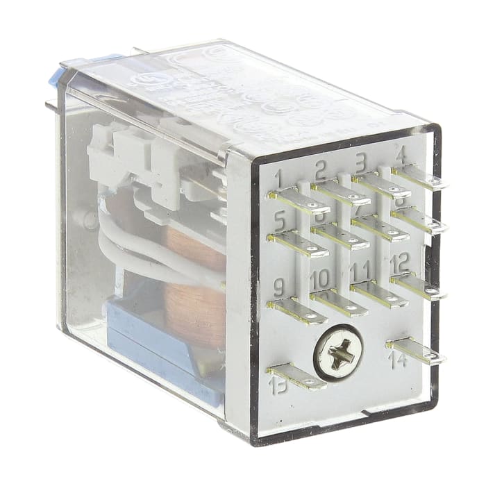 55.34.9.048.0040 Finder | Finder Plug In Power Relay, 48V dc Coil, 7A ...