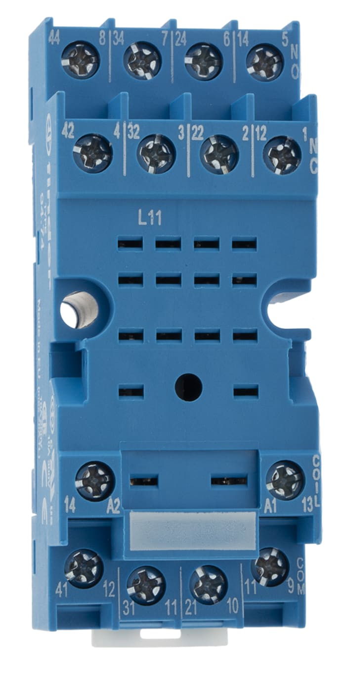 94.74SMA Finder | Finder 94 14 Pin 250V ac DIN Rail, Panel Mount Relay ...