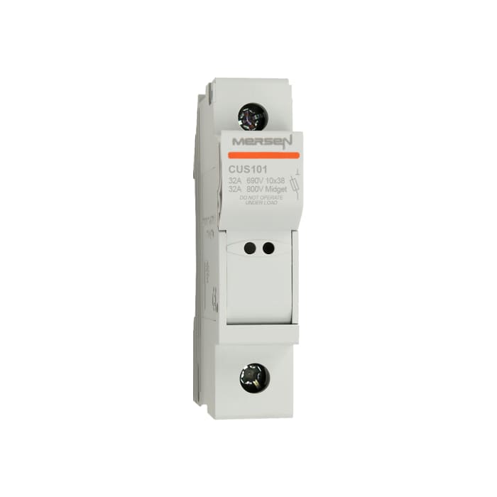 G1062721 / CUS101 Mersen | Mersen 32A Rail Mount Fuse Holder for 10 x ...