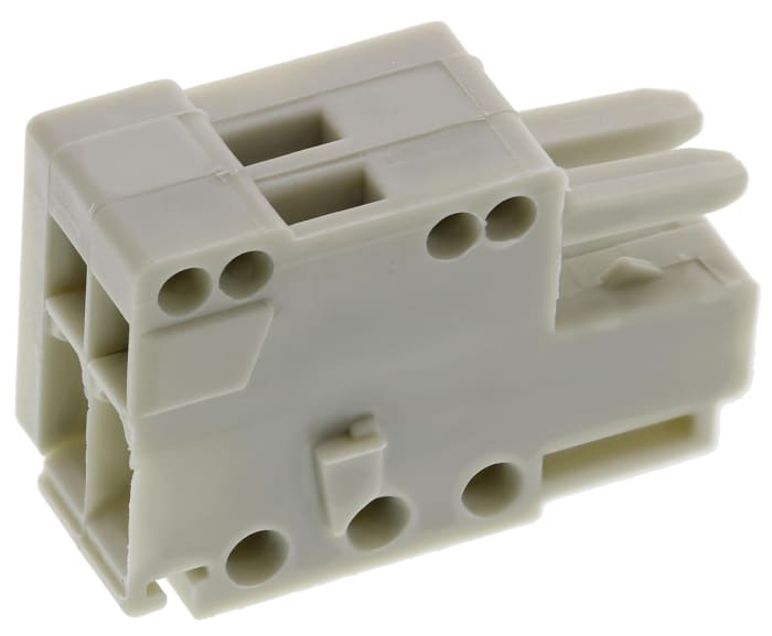 733-102 WAGO | WAGO, 2.5mm Pitch, 2 Way, Pluggable Terminal Block, Plug, 733-102 | 189-6442 | RS