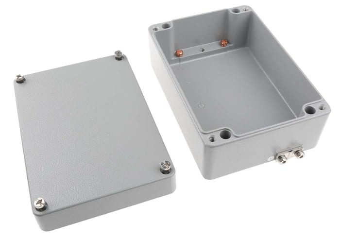 RS PRO | RS PRO Aluminium Enclosure, IP66, IK09, 200 x 140 x 90mm | 190 ...