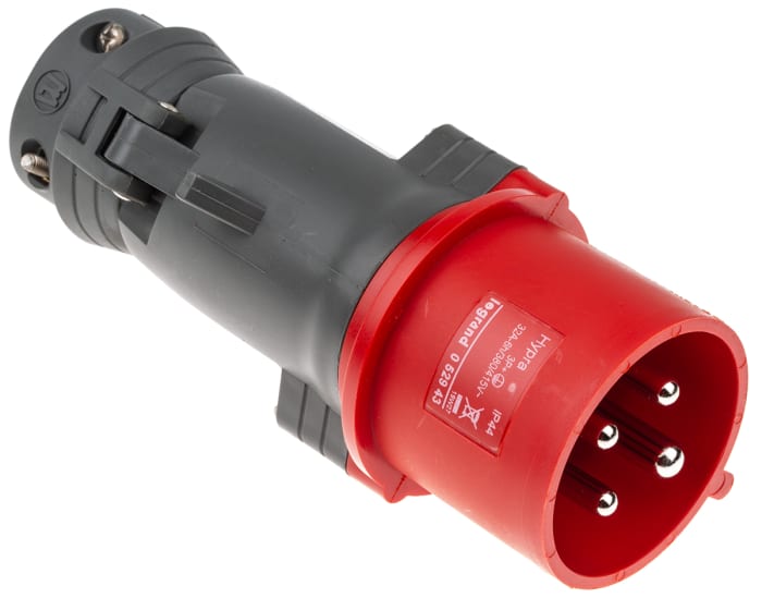 0 529 43 Legrand | Legrand, HYPRA IP44 Red Cable Mount 3P + E ...