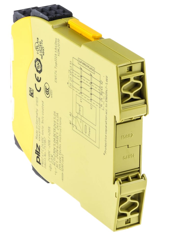 751187 Pilz | Pilz PNOZsigma PNOZ s7 C Expansion Module Safety Relay ...