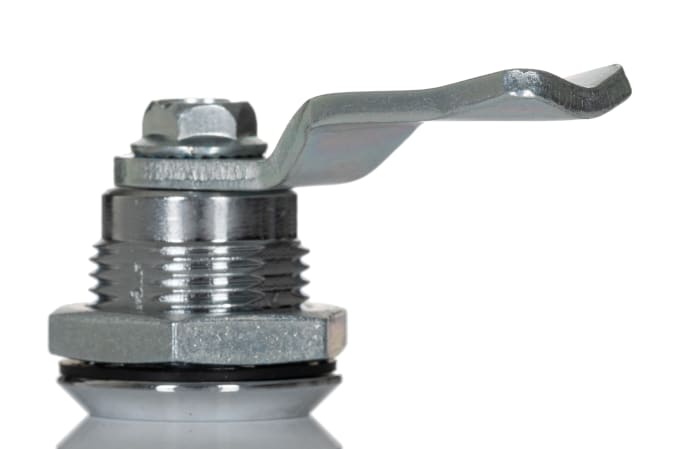 RS PRO | RS PRO Natural Stainless Steel Cabinet Lock, 13mm Panel-to ...