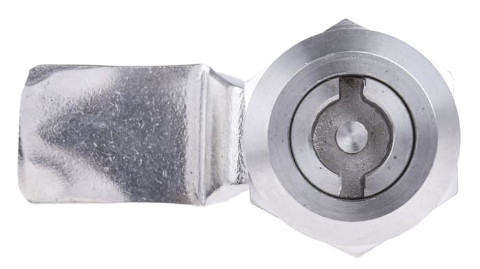 RS PRO | RS PRO Silver Stainless Steel Cabinet Lock, 26mm Panel-to ...