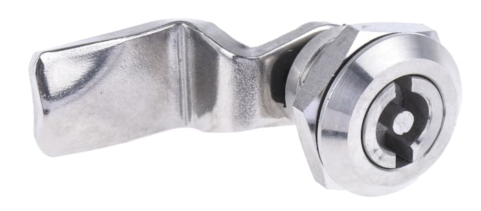 RS PRO | RS PRO Stainless Steel Cabinet Lock, 32mm Panel-to-Tongue ...