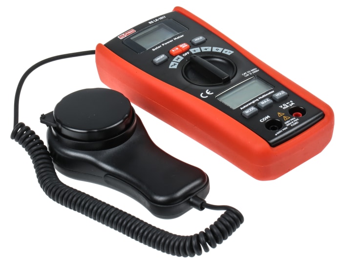 RS PRO | RS PRO Solar Power Meter & Digital Multimeter DT-1307 | 193 ...