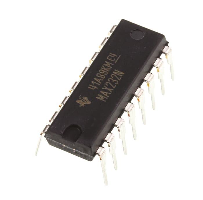 MAX232N Texas Instruments | Texas Instruments MAX232N, Line Transceiver ...